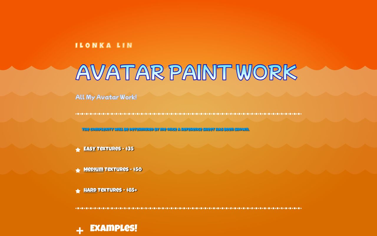 Avatar Paint Work